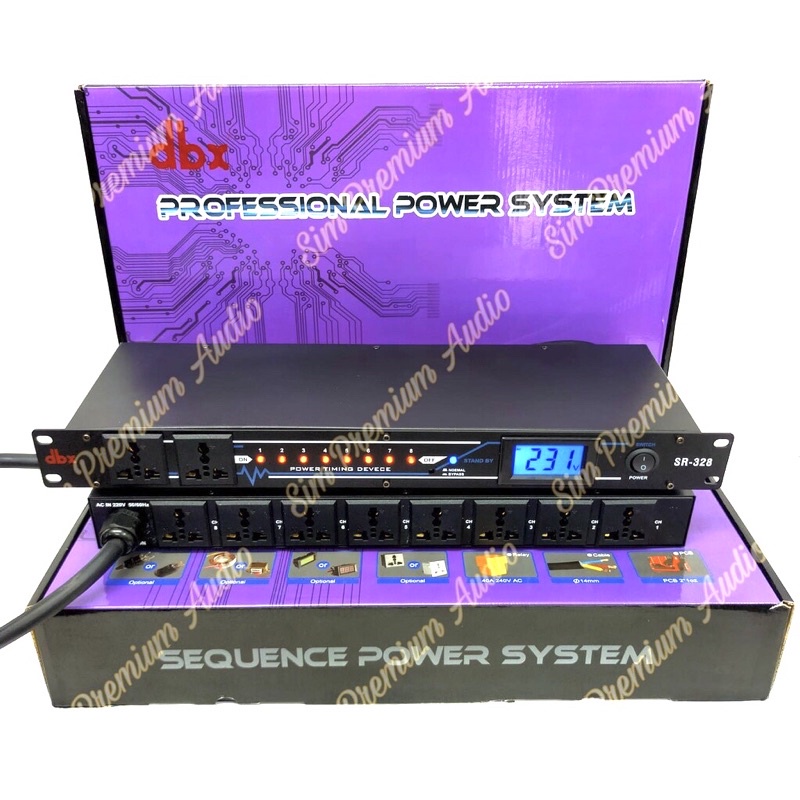 Jual POWER SEQUENCER DBX SR328/SR 328 POWER DISTRIBUTOR CONTROLLER | Shopee Indonesia