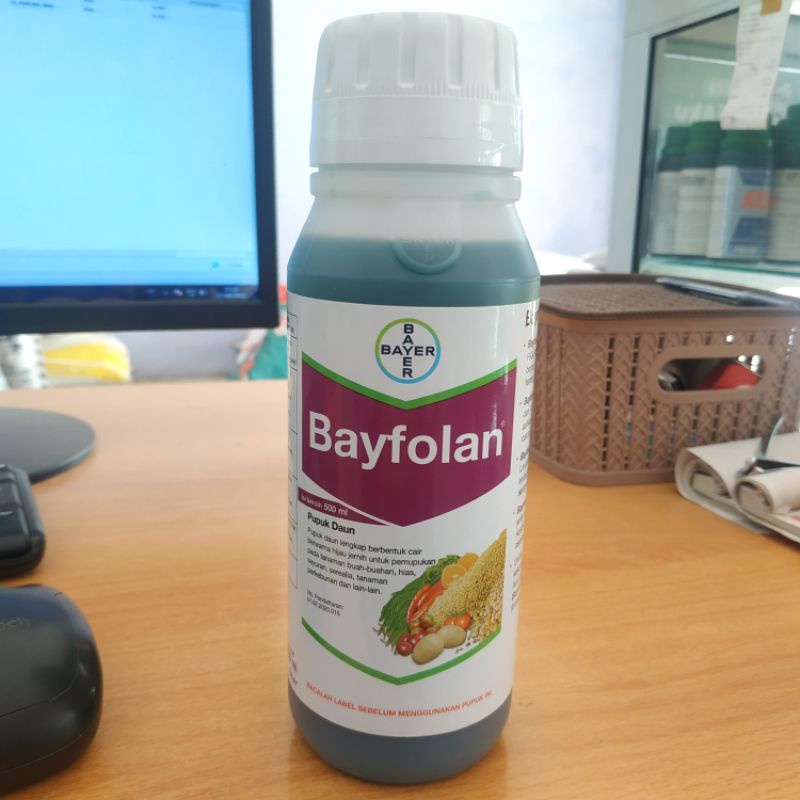 Jual Bayfolan Pupuk Daun lengkap berbentuk cair 500ml | Shopee Indonesia