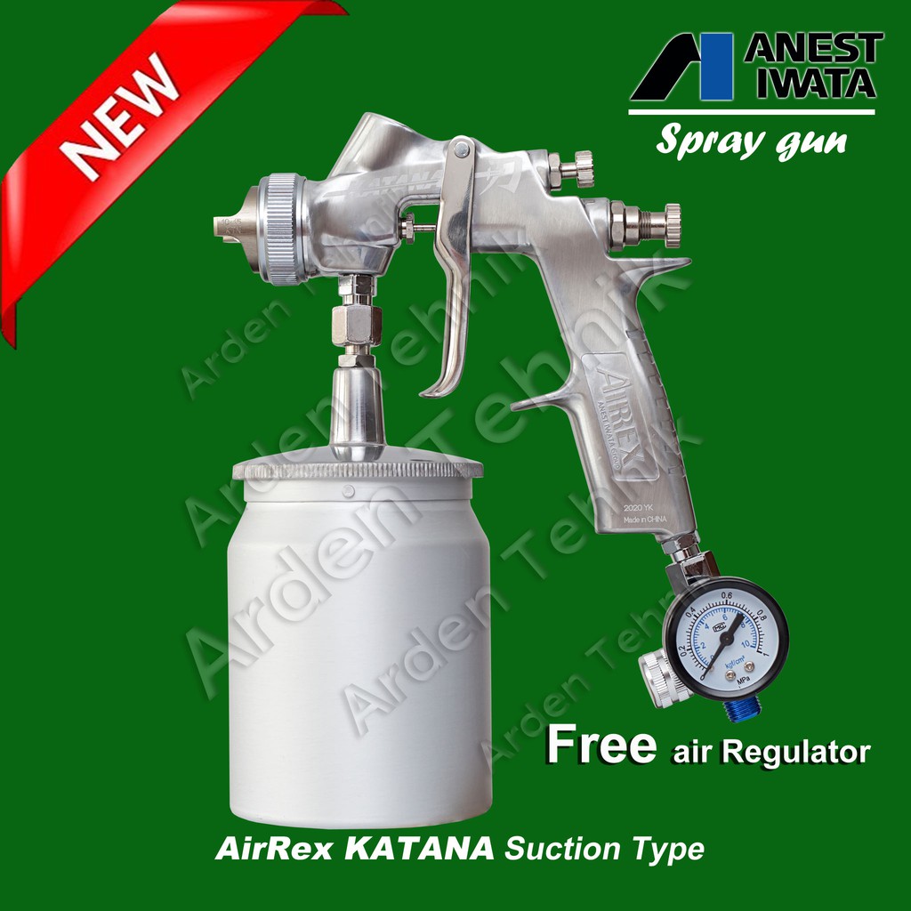 Jual Spray Gun Anest Iwata - AirRex KATANA Suction Type | Shopee Indonesia