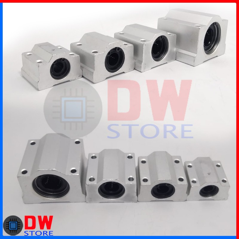 Jual Linear Motion Ball Bearing SC series SC8UU SC10UU SC12UU SC16UU ...