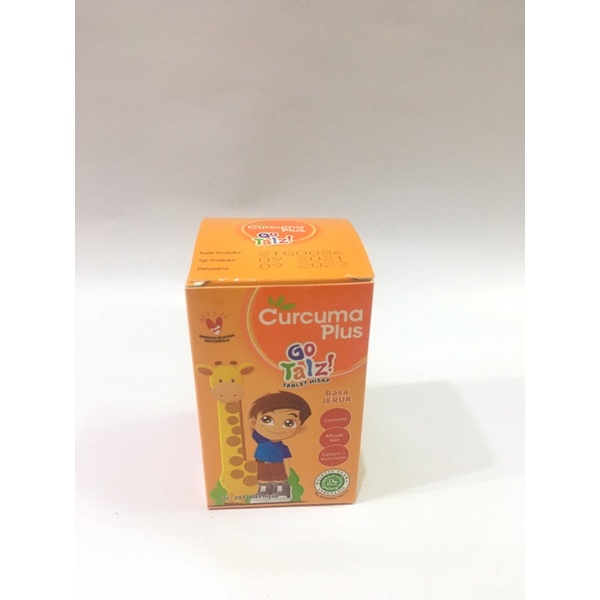 Jual CURCUMA PLUS GO TALZ TABLET HISAP | Shopee Indonesia