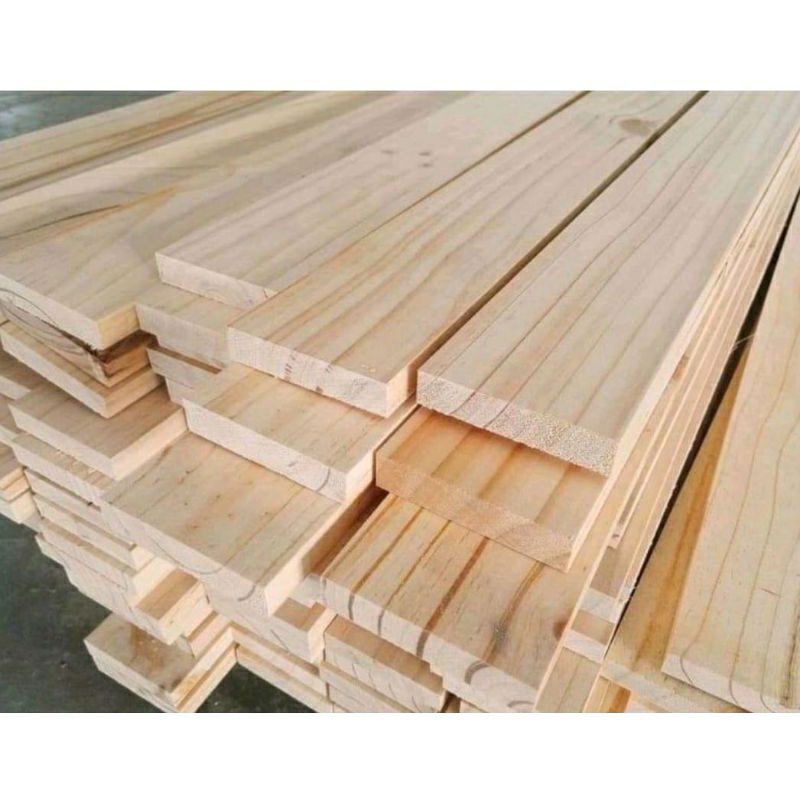 Jual Papan Kayu Jati Belanda Serat Merah Panjang 50 Cm Sudah Halus ...