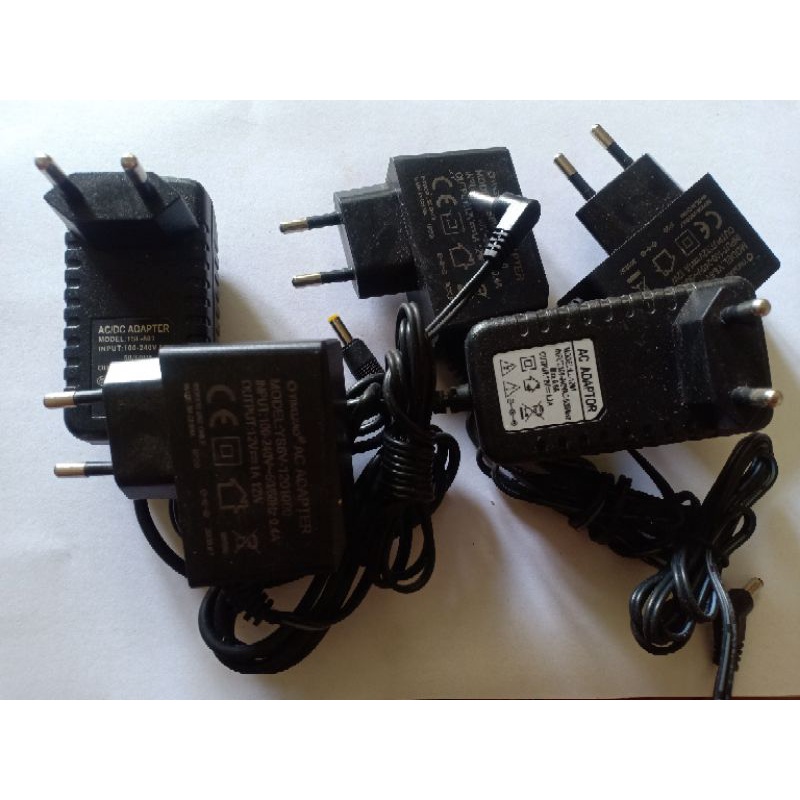 Jual adaptor 12v 1a router Jack kecil | Shopee Indonesia