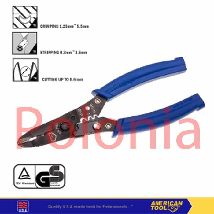 Jual American tool Tang Crimping Multifungsi 8957965 | Shopee Indonesia