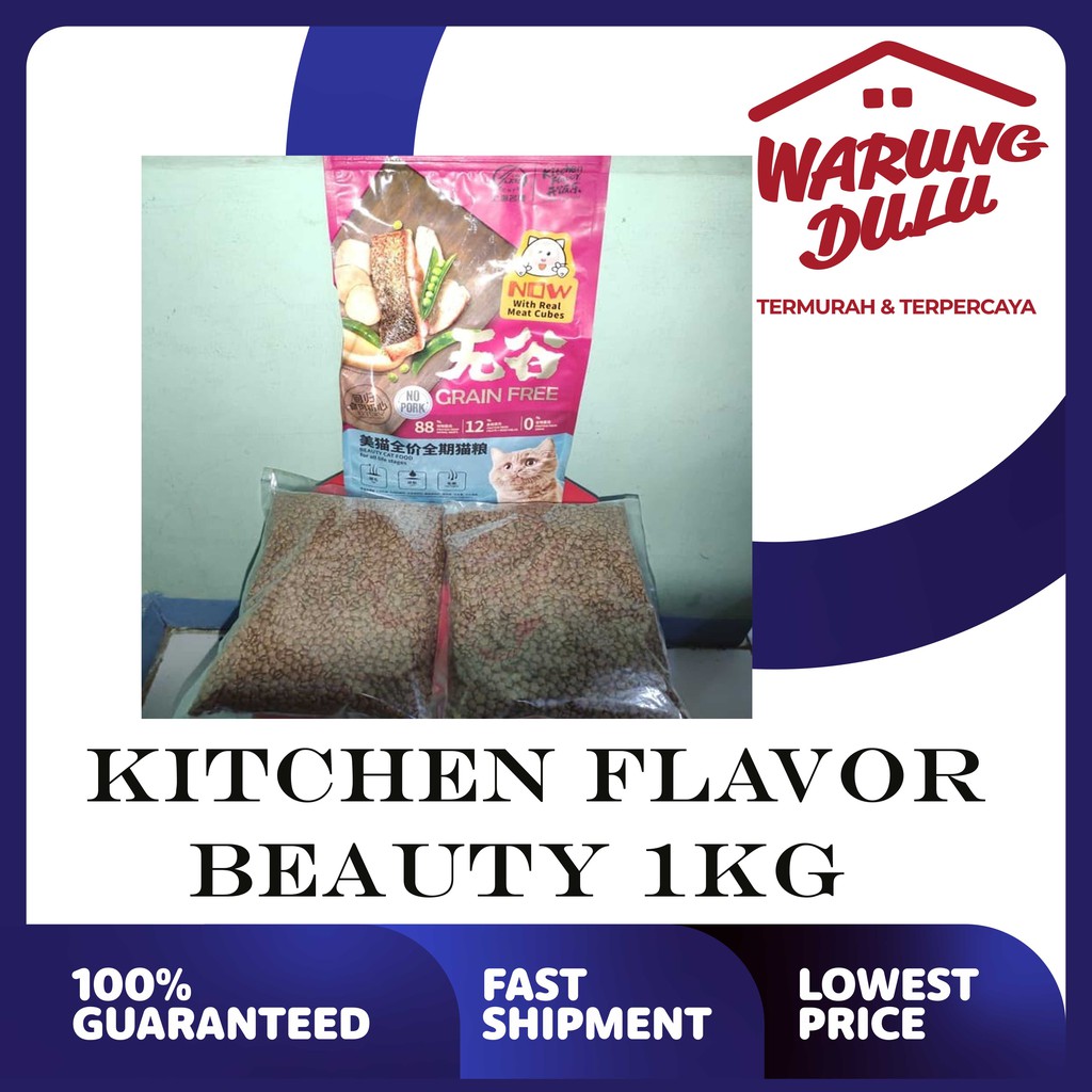 Jual KITCHEN FLAVOR - Beauty For All Stages 1Kg (Grab/Gosend) | Shopee ...