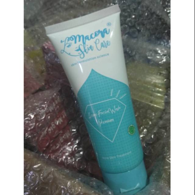 Jual FACIAL WASH ACNE PREMIUM MACORA SKINCARE | Shopee Indonesia