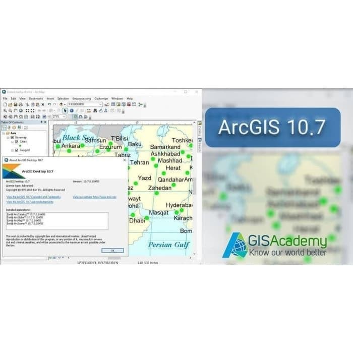 Jual Esri ArcGIS Desktop v10.7.1 | Shopee Indonesia