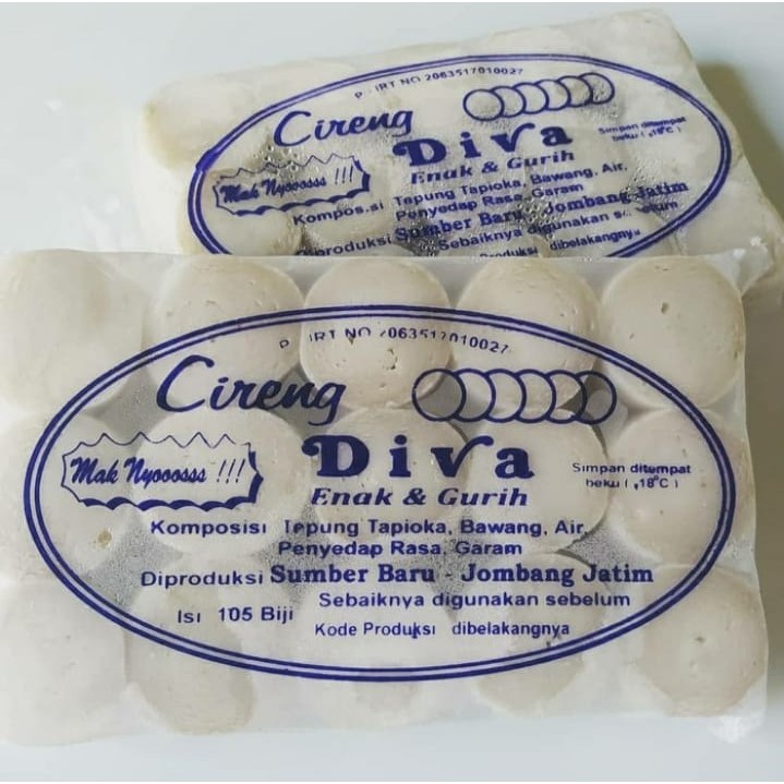 Jual cireng diva cireng koin cireng murah isi 105 | Shopee Indonesia