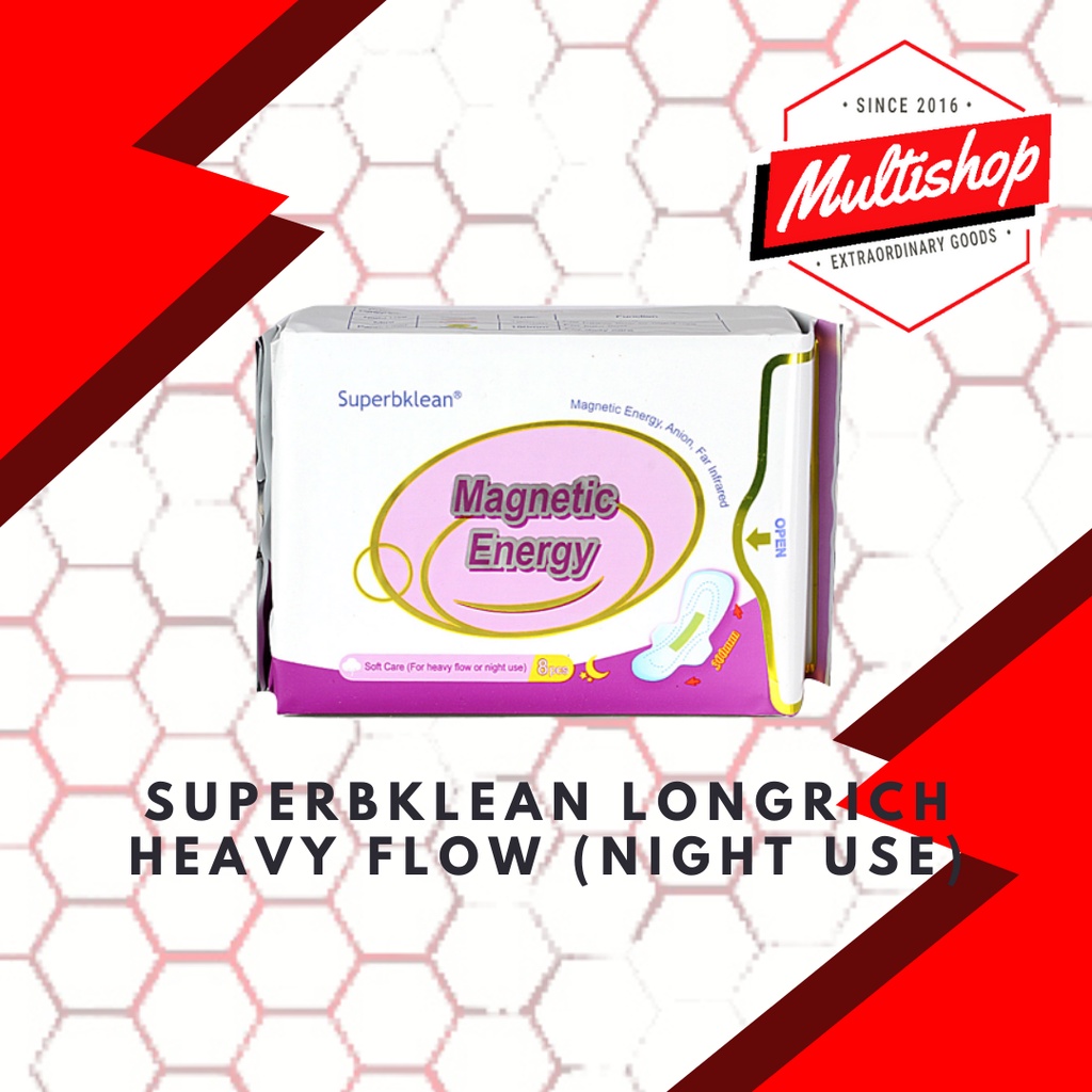 Jual Superbklean Longrich Soft Care Night Use Heavy Flow Pembalut ...