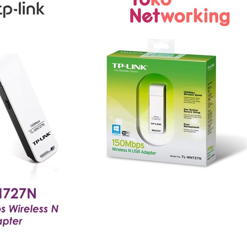 Jual Tp-Link TL-WN727N 150Mbps Wireless N USB Adapter | Shopee Indonesia