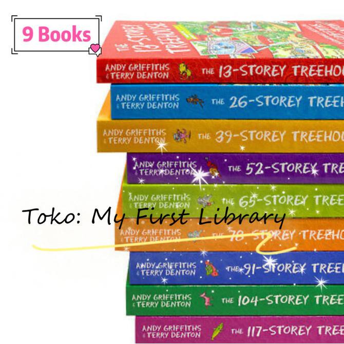 Jual The 13 Storey Treehouse Collection 9 Books Set | Shopee Indonesia
