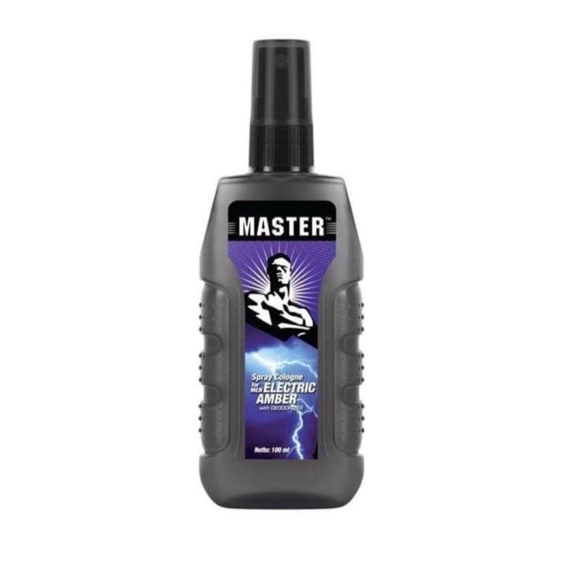 Jual Master Spray Cologne Electric Amber 100 ml | Shopee Indonesia