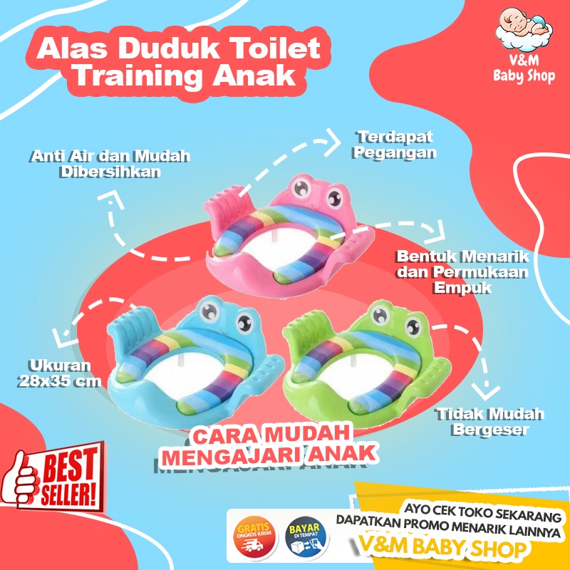 Jual VnM020 | Portable Potty Seat Ring / Alas Duduk Toilet Training ...