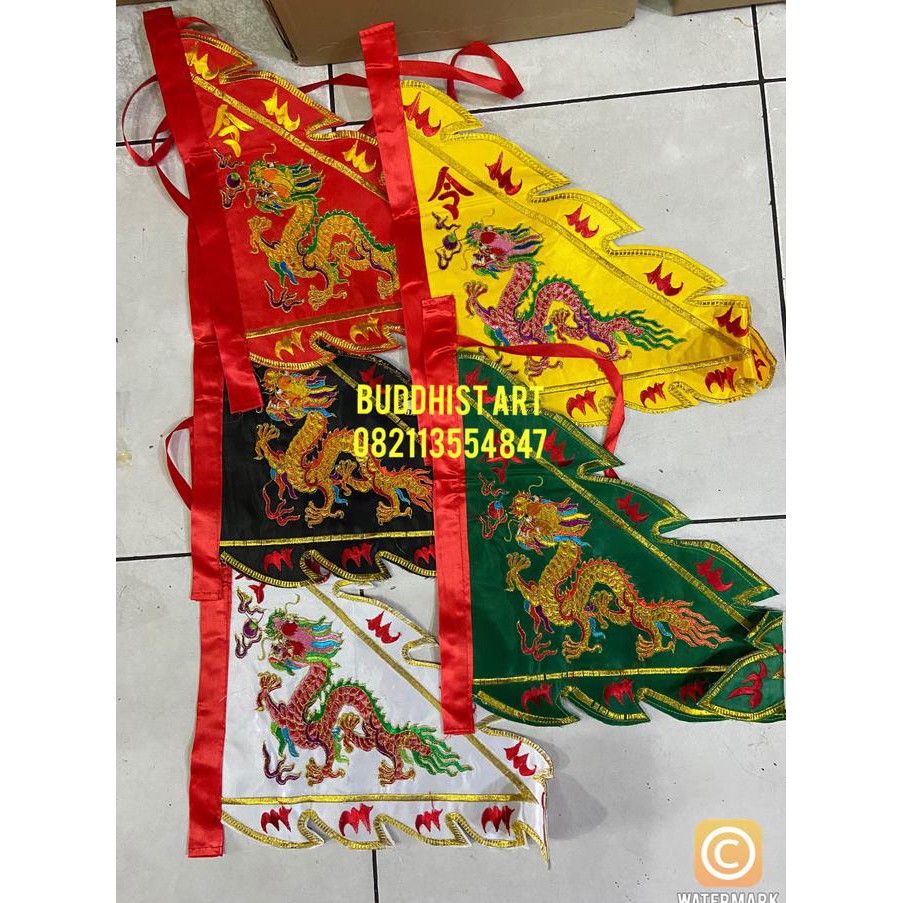 Jual Bendera Naga 5 Warna/ Bendera Panca Warna 12 Inch | Shopee Indonesia