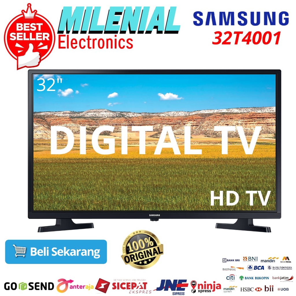 Jual SAMSUNG 32T4001 LED TV 32 Inch Digital USB HDMI - UA32T4001AKXXD ...