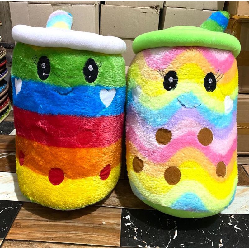 Jual BONEKA BOBA LED PREMIUM/ BONEKA BOBA / BUBBLE MILK TEA BROWN SUGAR ...