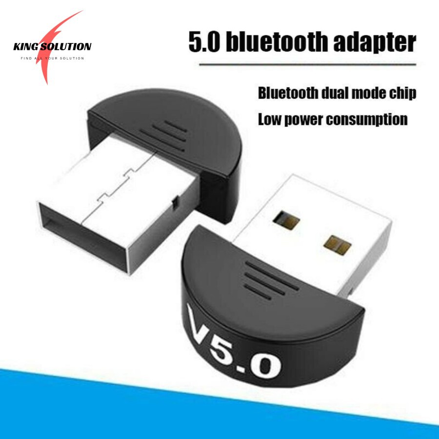 Jual Bluetooth Usb 5.0 Adapter / Bluetooth Dongle 5.0/Bluetooth Adapter ...
