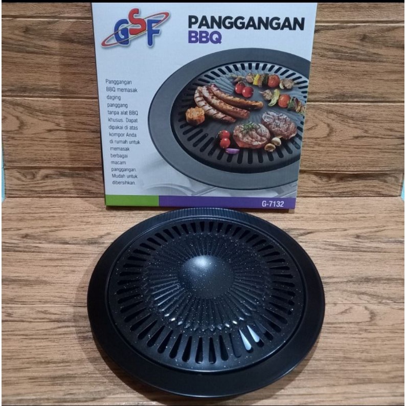 Jual GSF Ultra Grill Teflon Bulat - Alat Panggangan BBQ Anti Lengket ...