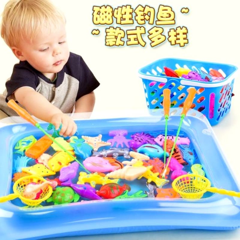 Jual Mainan Anak Mancing Pancing Ikan Fishing Game | Shopee Indonesia