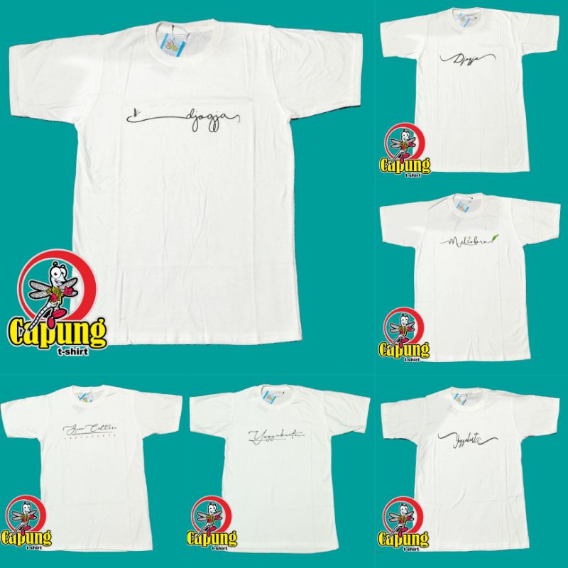 Jual KAOS JOGJA SABLON ASLI MEREK CAPUNG T-SHIRT KAOS JOGJA SABLON TERLARIS DI JOGJA MALIOBORO ...