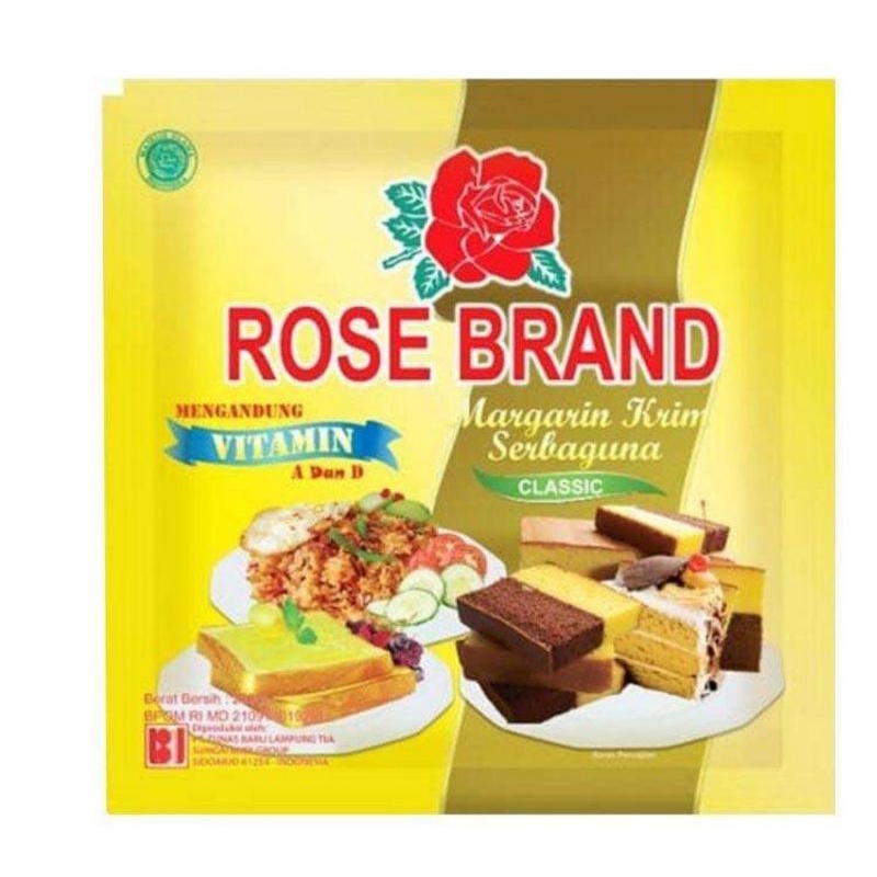 Jual Rose Brand Margarine sachet [200g] | Shopee Indonesia