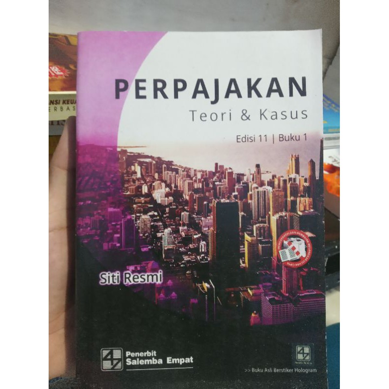Jual Perpajakan Teori dan kasus edisi 11 buku 1 by siti resmi | Shopee Indonesia