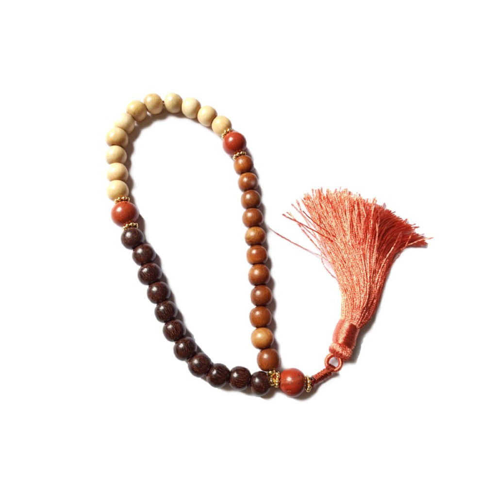 Jual Shambhala Tasbih - Red Jasper Mixed Wood | Shopee Indonesia