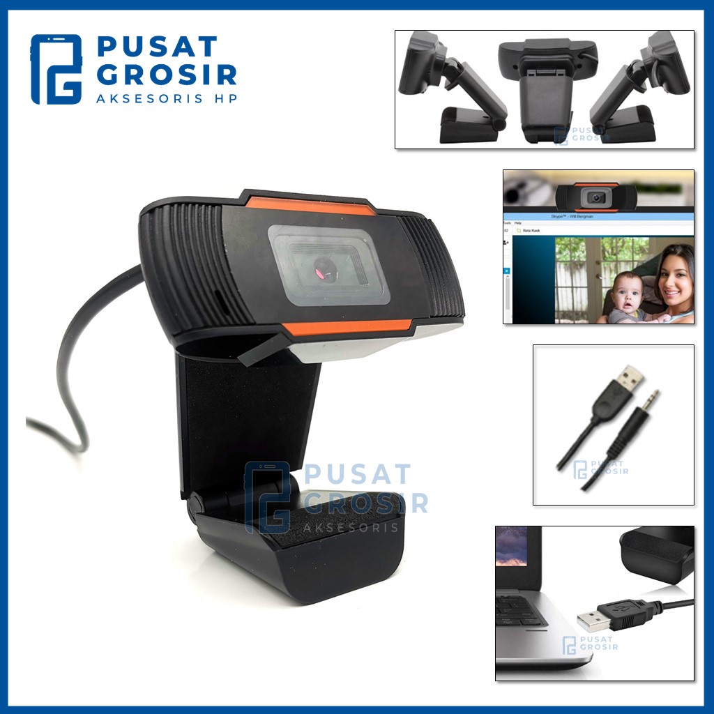 Jual Camera Webcam WEB01 WEB-01 kamera untuk komputer PC laptop With ...