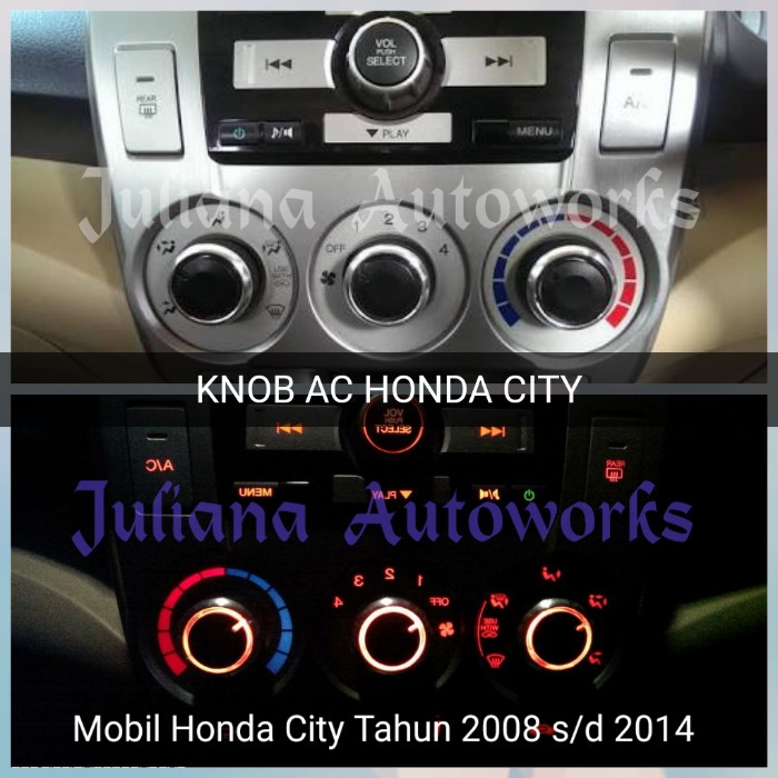 Jual KNOB AC HONDA CITY TAHUN 2008 - 2014 | Shopee Indonesia