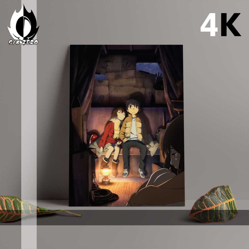 Jual Poster size A3 Anime Paling Lengkap - Boku Dake ga Inai Machi (4K ...