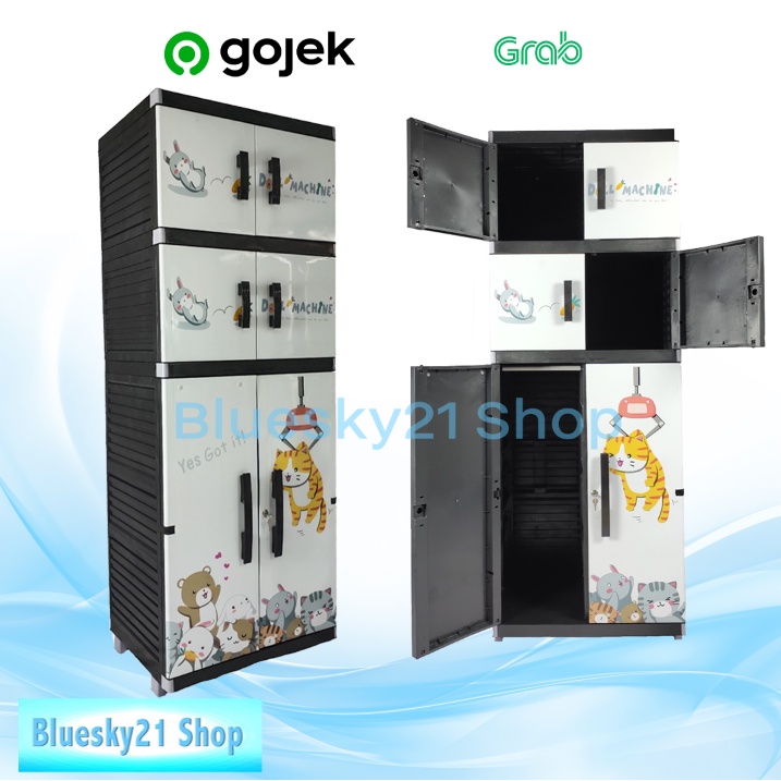 Jual LEMARI ANAK RAK GANTUNG STICKER / LEMARI GANTUNG ANAK / LEMARI ...