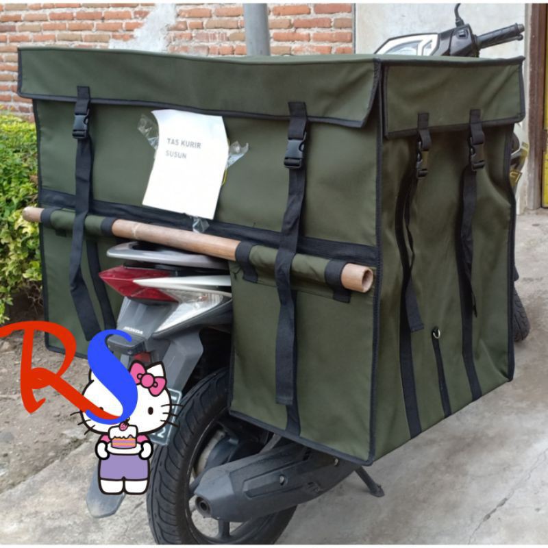Jual Tas Ronjot Obrok Motor Kurir Super Jumbo Susun | Shopee Indonesia