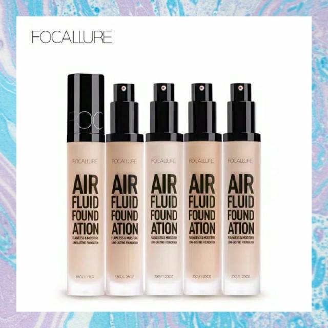Jual FOCALLURE AIR FLUID FOUNDATION (💯% Original Focallure) | Shopee ...