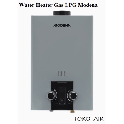 Jual Modena Water Heater Gas GI 6AV / Pemanas Air Modena Gas 6 lt GI 6A V | Shopee Indonesia