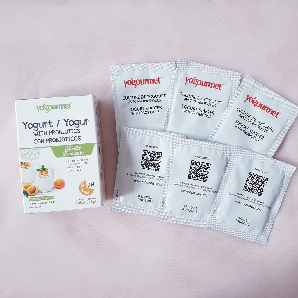 Jual Bibit Yogurt Yogourmet Probiotik dari Kanada | Shopee Indonesia
