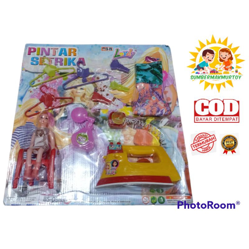 Jual Mainan Edukasi Anak Pintar Setrika ,Setrikaan set | Shopee Indonesia