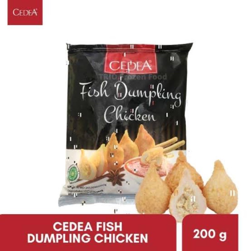 Jual Cedea Fish Dumpling Chicken 200gr isi 10pcs | Shopee Indonesia