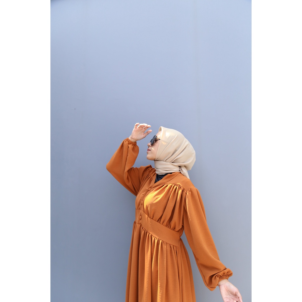 Jual Laura Dress Airflow Premium | Shopee Indonesia