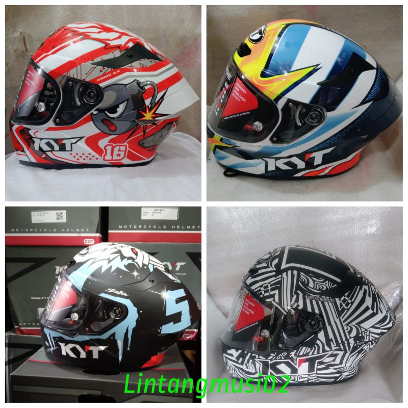 Jual KYT TTC MASIA WINTER DOFF,, TTC ESPAGARO WINTER TEST,MARIO REPLICA ...