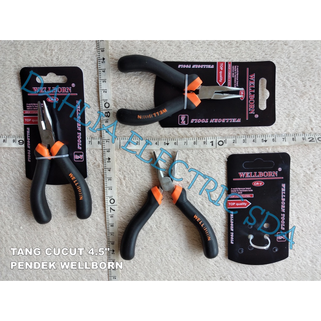 Jual TANG CUCUT ( LANCIP 4,5" KECIL ) WELLBORN | Shopee Indonesia