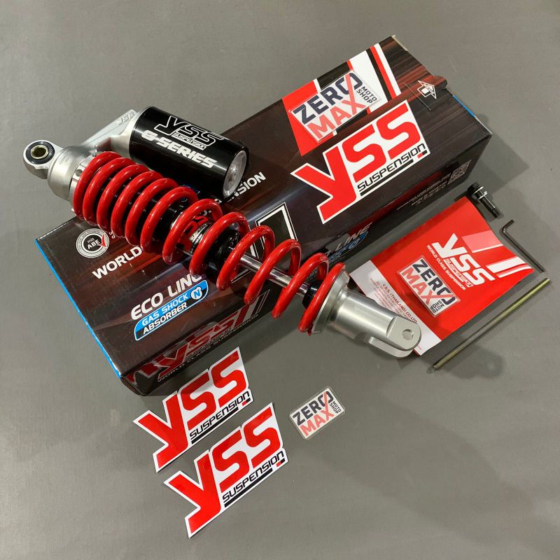 Jual Shock Shockbreaker YSS G SERIES Smooth Red Merah 340mm Honda Vario ...