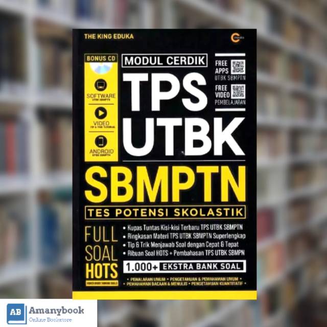 Jual Modul Cerdik Tps Utbk Sbmptn Cd The King Eduka 100 Original