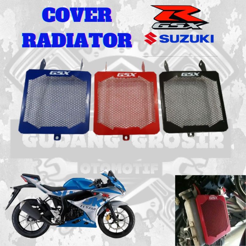 Jual Tutup Radiator Gsx R15 Gsx s150 cover radiator Suzuki gsx R15 s150 ...