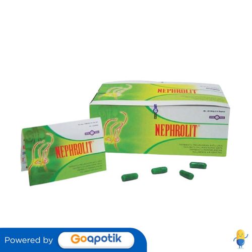 Jual Nephrolit Box 100 Kapsul | Shopee Indonesia
