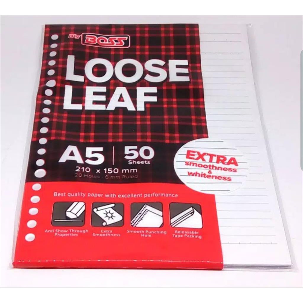 Jual Isi File Binder A5 Big BOSS | Shopee Indonesia