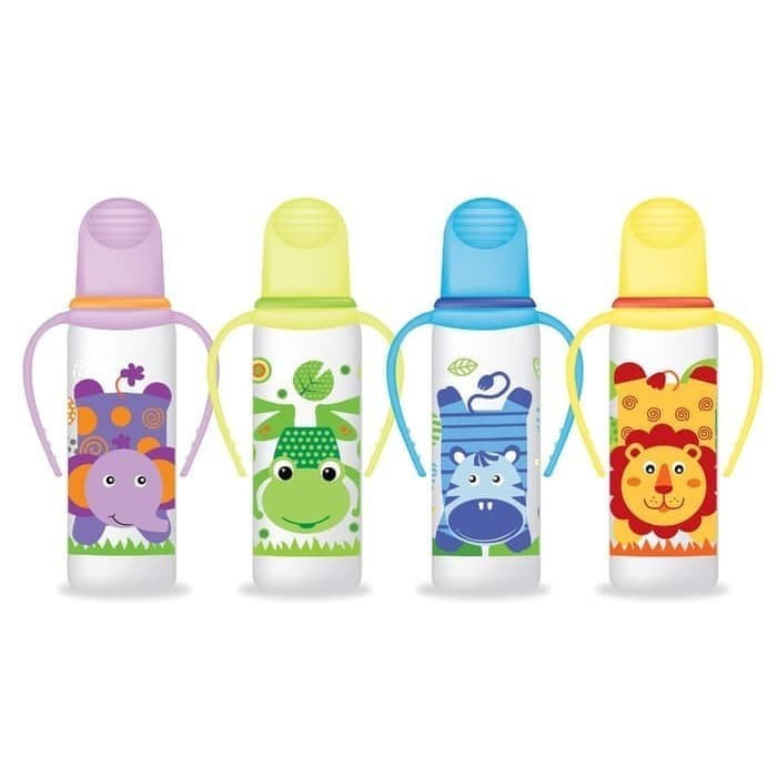 Jual BABY SAFE Babysafe Feeding Bottle 250ml with Handle Botol Dot Bayi ...