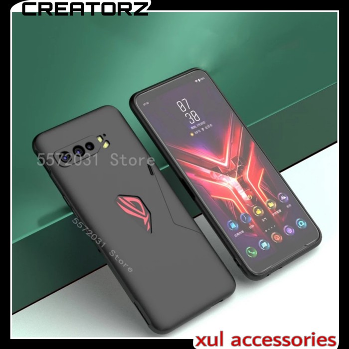 Jual CASE ASUS ROG 3 PHONE SOFTCASE SLIM FIT BLACK MATTE CAMERA PROTECTION CASING DOFF | Shopee ...