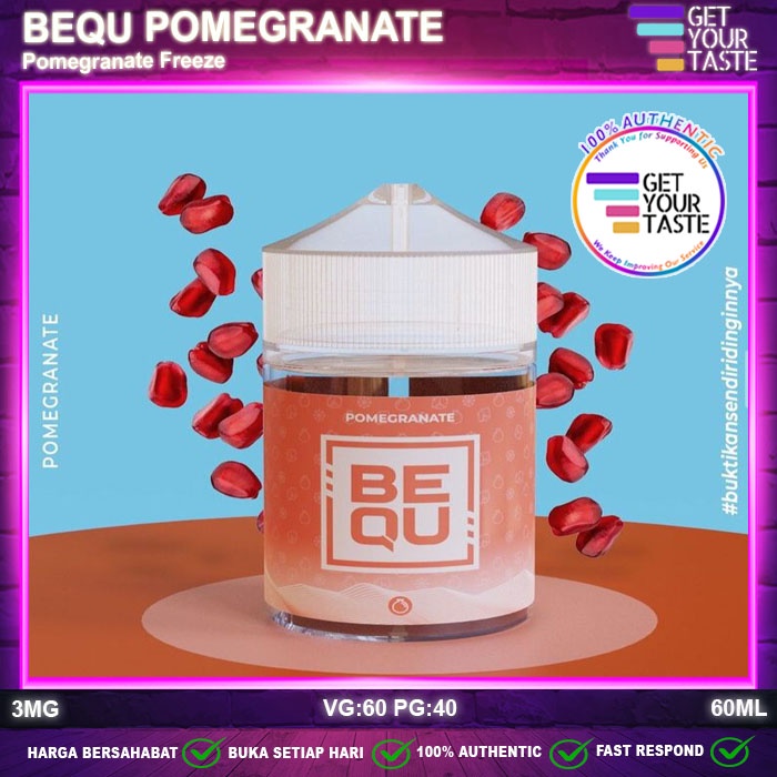 Jual Liquid Bequ Pomegranate 60ML BEKU by Poda x Ray Vapor x FVS ...
