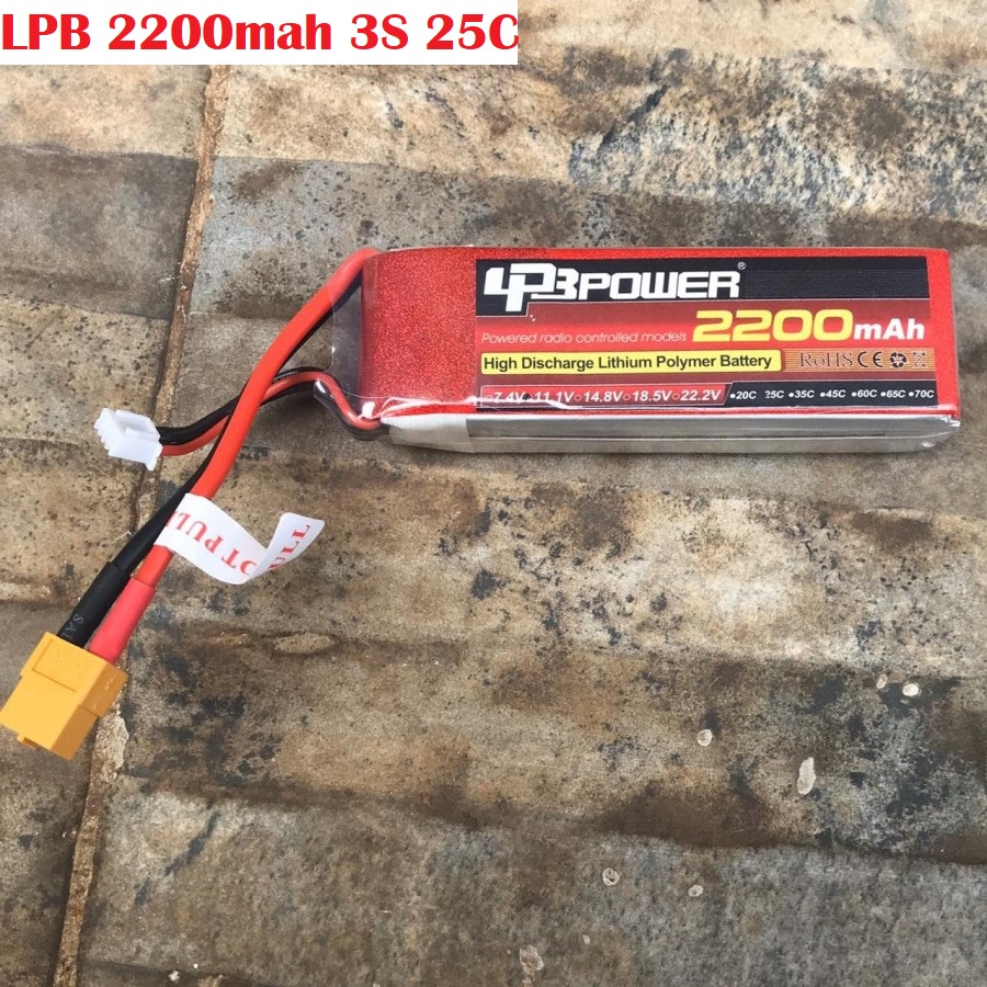 Jual LPB 2200mah 3S 25C Batre Baterai RC Lipo 3s | Shopee Indonesia