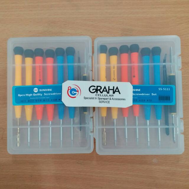 Jual OBENG SUNSHINE SATU SET SS-5111 | Shopee Indonesia